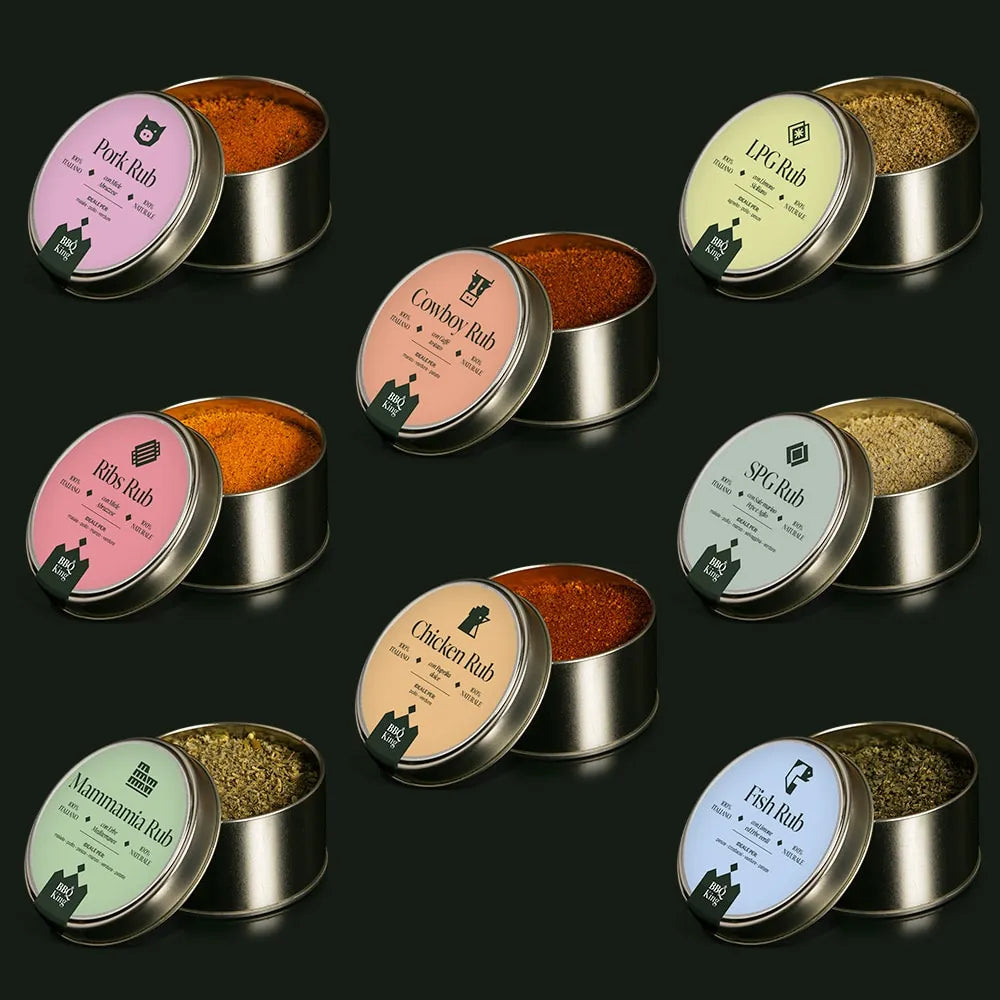 Pitmaster Rub Combo 8 Pack – BBQ King